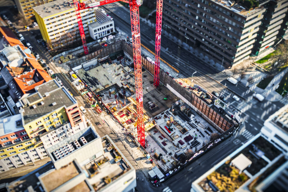 Modern Prague district Brumlovka - Brumlovka