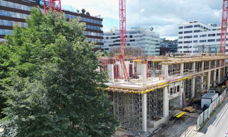 Modern Prague district Brumlovka - Brumlovka